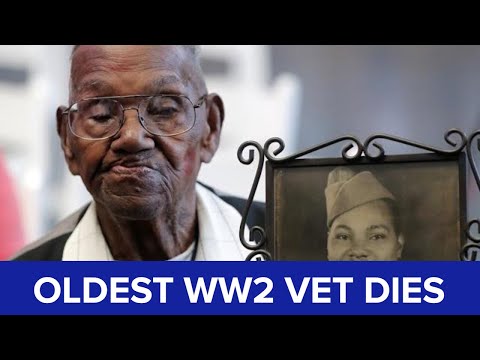 Lawrence Brooks: Funeral for man who was oldest living WW2 veteran