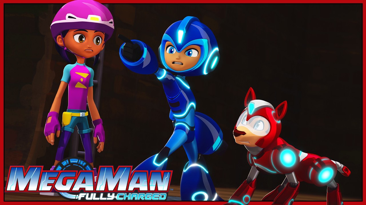 Minus Mini // A Cut Above | Ep 23 & 24 - Mega Man: Fully Charged | NEW Full Episodes!