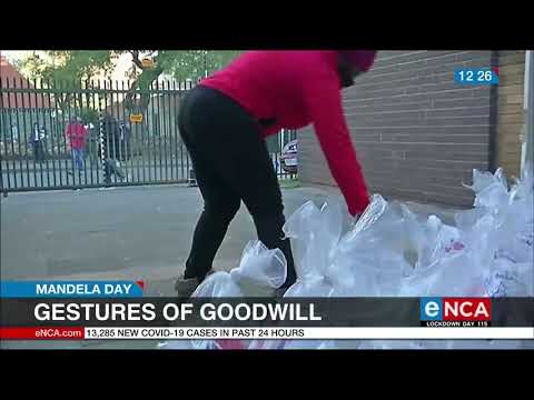 Mandela Day: Gestures of goodwill