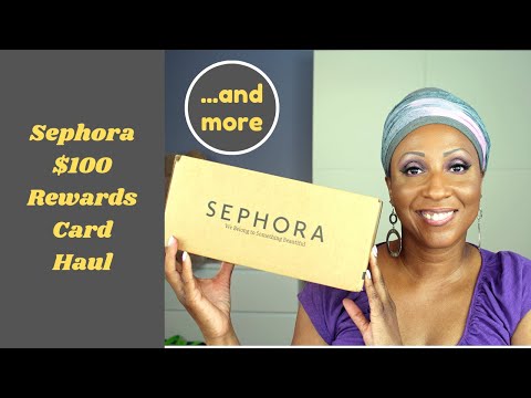 Sephora $100 Rewards Card Haul...And Other Goodies!