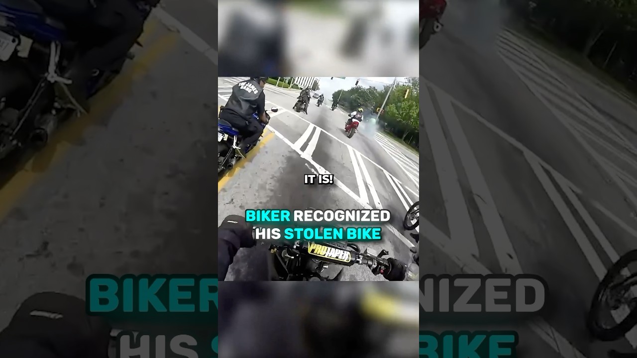 Biker Found His Stolen Bike😳