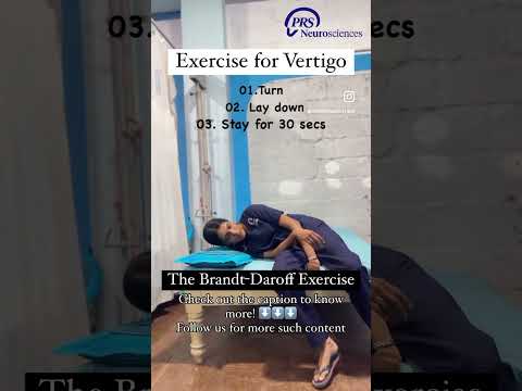 This exercise is HIGHLY HELPFUL! #vertigo