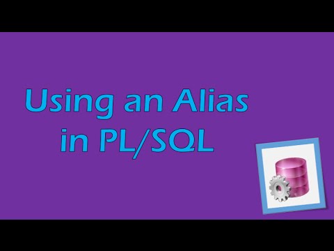 Learn PL SQL Tutorial 3 Oracle Using an Alias - Mind Luster