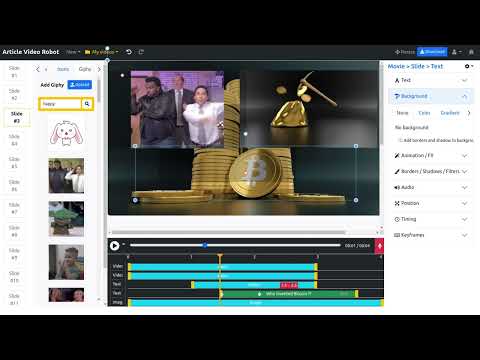 Article to video converter
