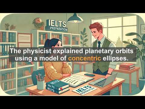IELTS 9.0 Vocabulary Lesson: Concentric - Meaning, Common errors, Synonyms and Antonyms