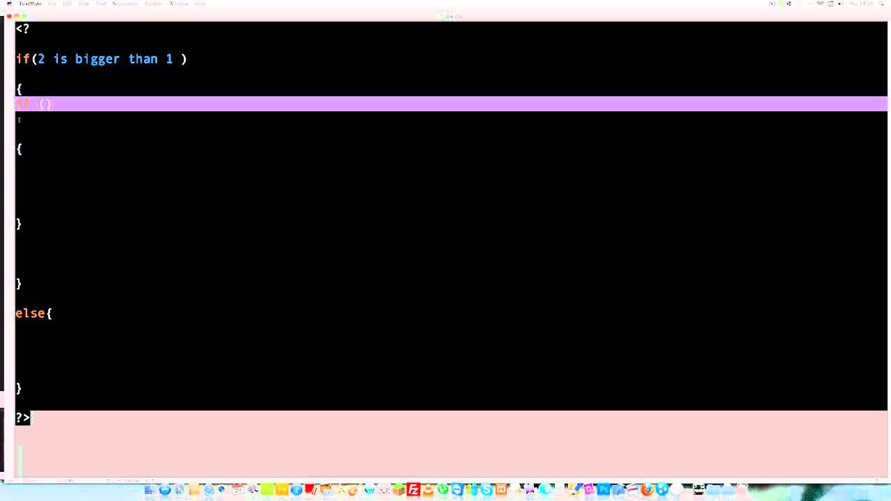 PHP Tutorials - 3 - Nested if statements