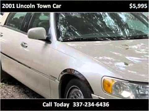 2001 Lincoln Town Car Used Cars Lafayette LA
