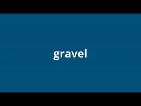 what is the meaning of gravel