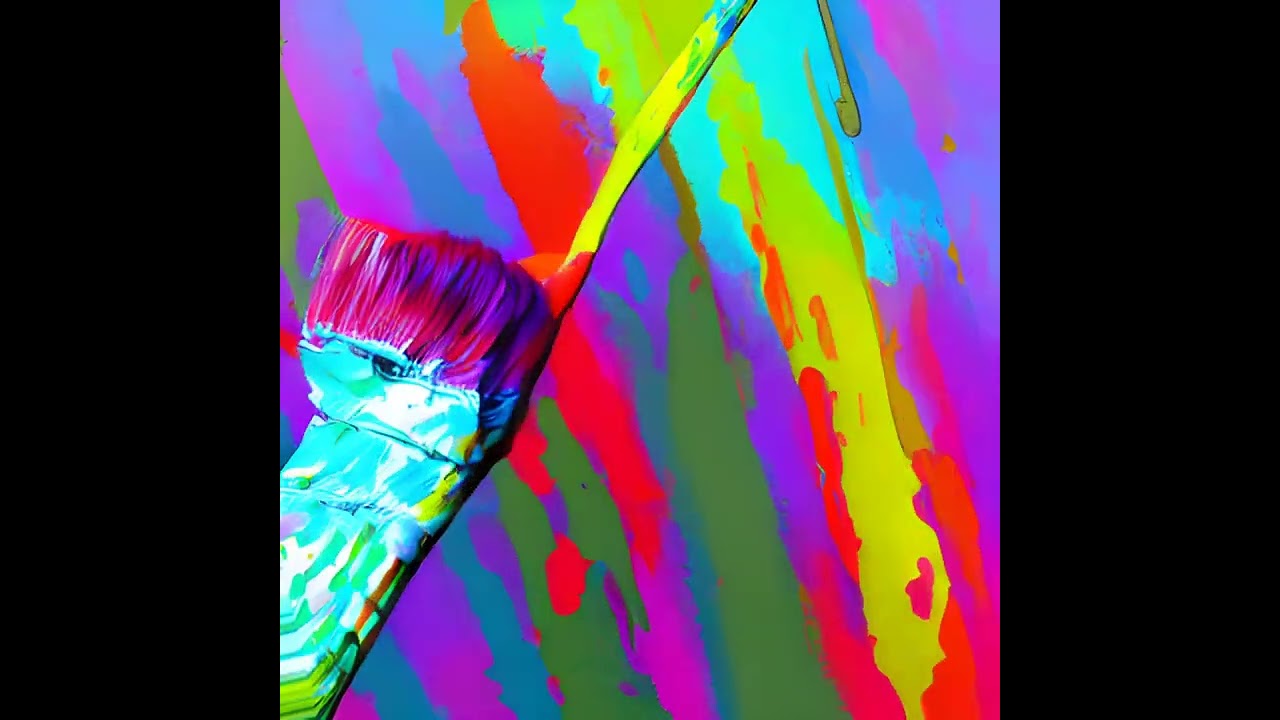Paint Art 3 - AI Generated Video | Stable Diffusion