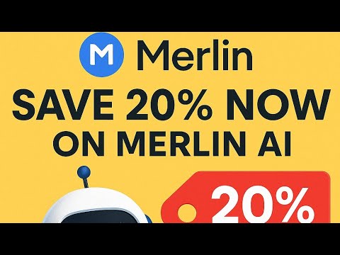 Save 20% Now on Merlin AI – Your All-in-One AI Assistant!