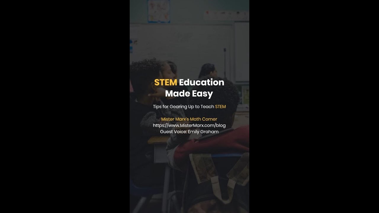 Tips for Teaching STEM | Mister Marx's Math Corner: Differential Dialogues #onlinelearning