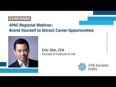 Brand Yourself to Attract Career Opportunities | Eric Sim, CFA