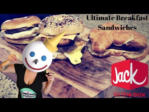 Homemade Jack In The Box Ultimate Breakfast Sandwiches