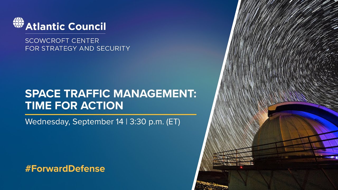 Space traffic management: Time for action