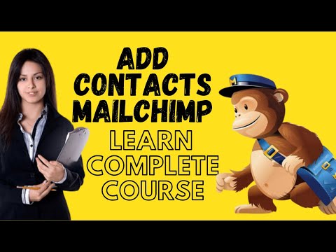 How to import contacts in MailChimp | MAILCHIMP EMAIL MARKETING | BEST FREE EMAIL MARKETING | Lect 8