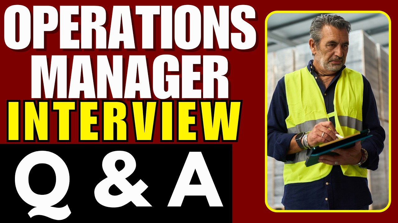 Top 20 Operations Manager Interview Questions and Answers for 2025