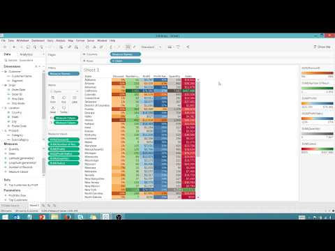 Use Separate Legends in Tableau (Distinct Column Coloring) | Smoak ...