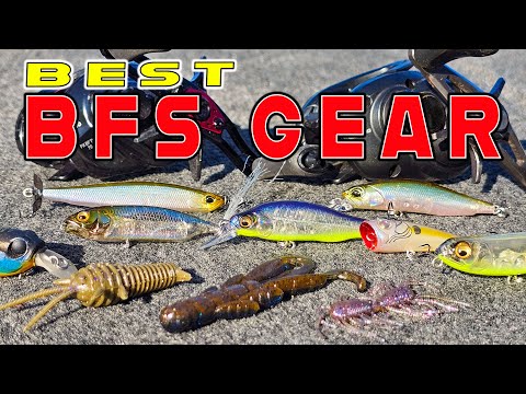 Best BFS Baits, Rods, and Reels For Spring Bass Fishing! (Bait Finesse System)