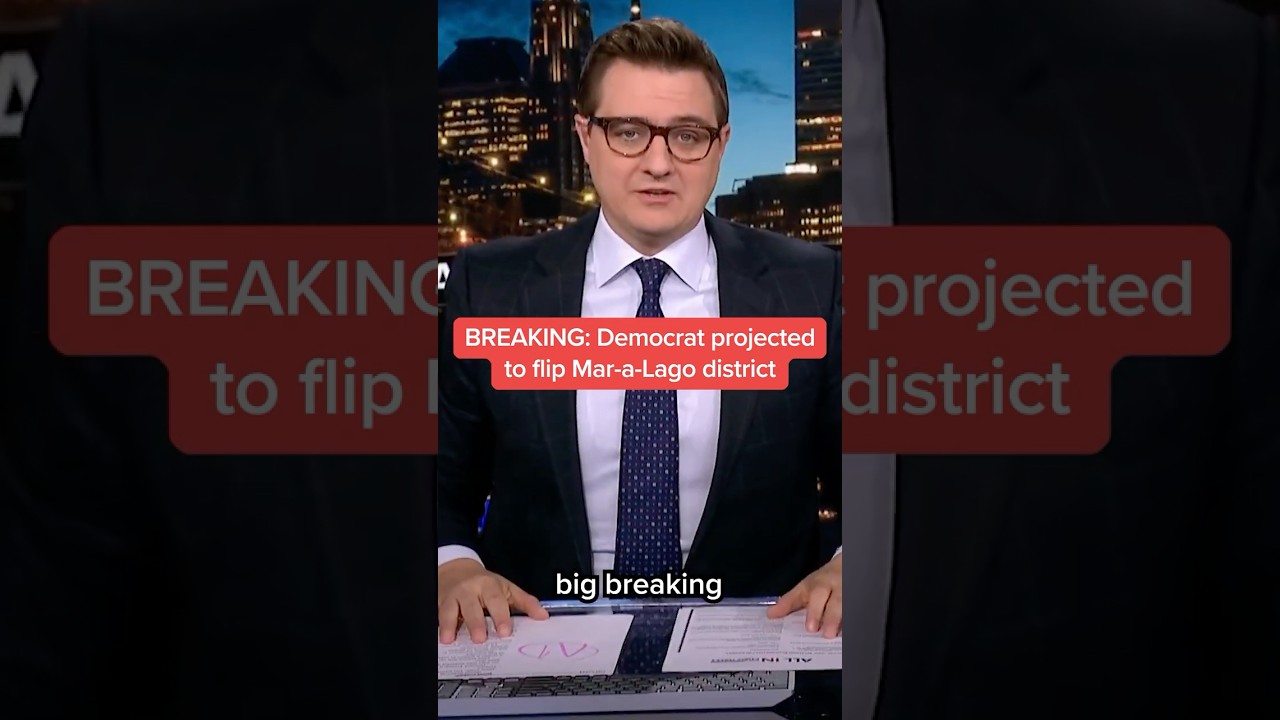 BREAKING: Democrat projected to flip Mar-a-Lago district