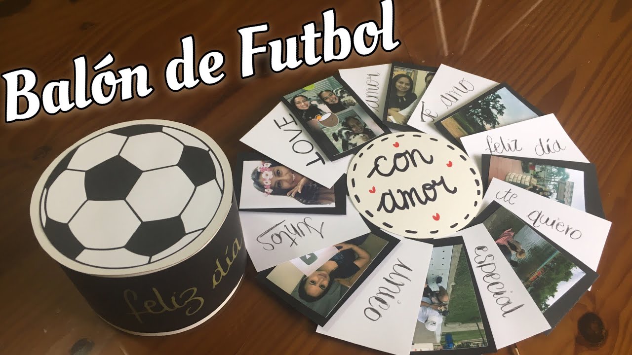 Pop-up soccer ball for BOYFRIEND OR DAD