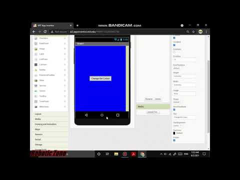 How to create your First App in MIT With Code/Blocks