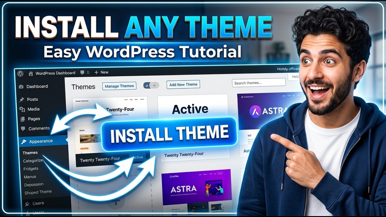 How to Install a WordPress Theme Step by Step