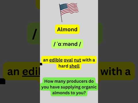 How to Pronounce Almond in American Accent Correctly #americanaccent #americanpronounce