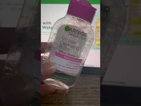 Garner Micellar cleansing water@GarnierIndia #makeup