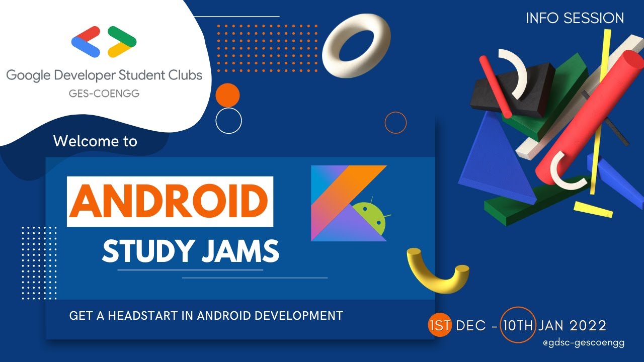 Android Study Jams Info Session