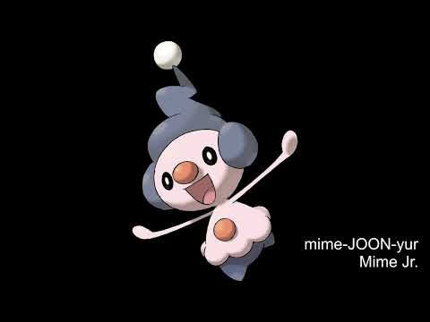 How to Pronounce Mime Jr. (American English) Generation 4