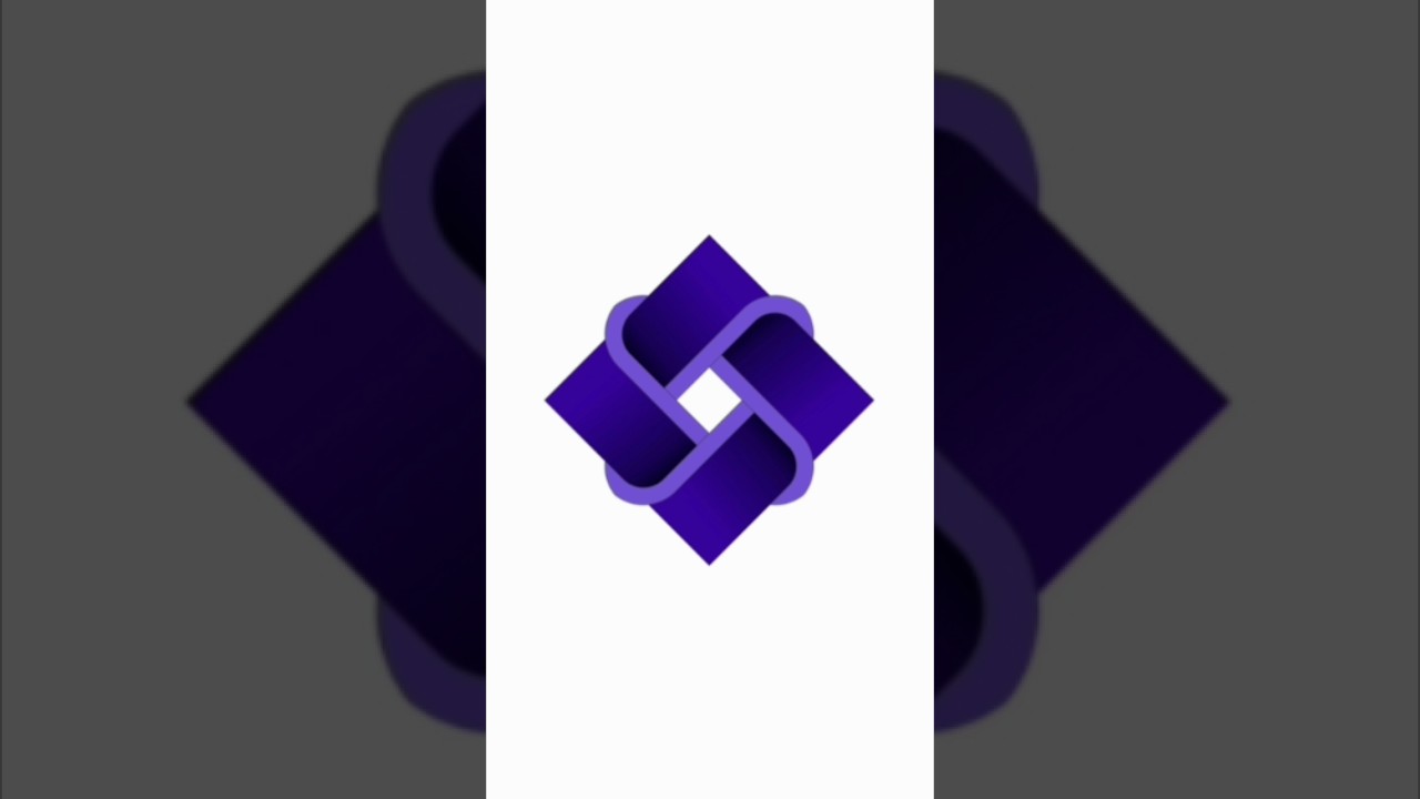 Company Logo Design Purple Vector #2026 #shorts