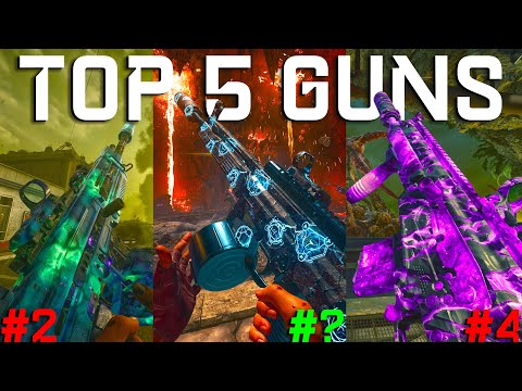 TOP 5 OVERPOWERED WEAPONS IN Black Ops 6 Zombies