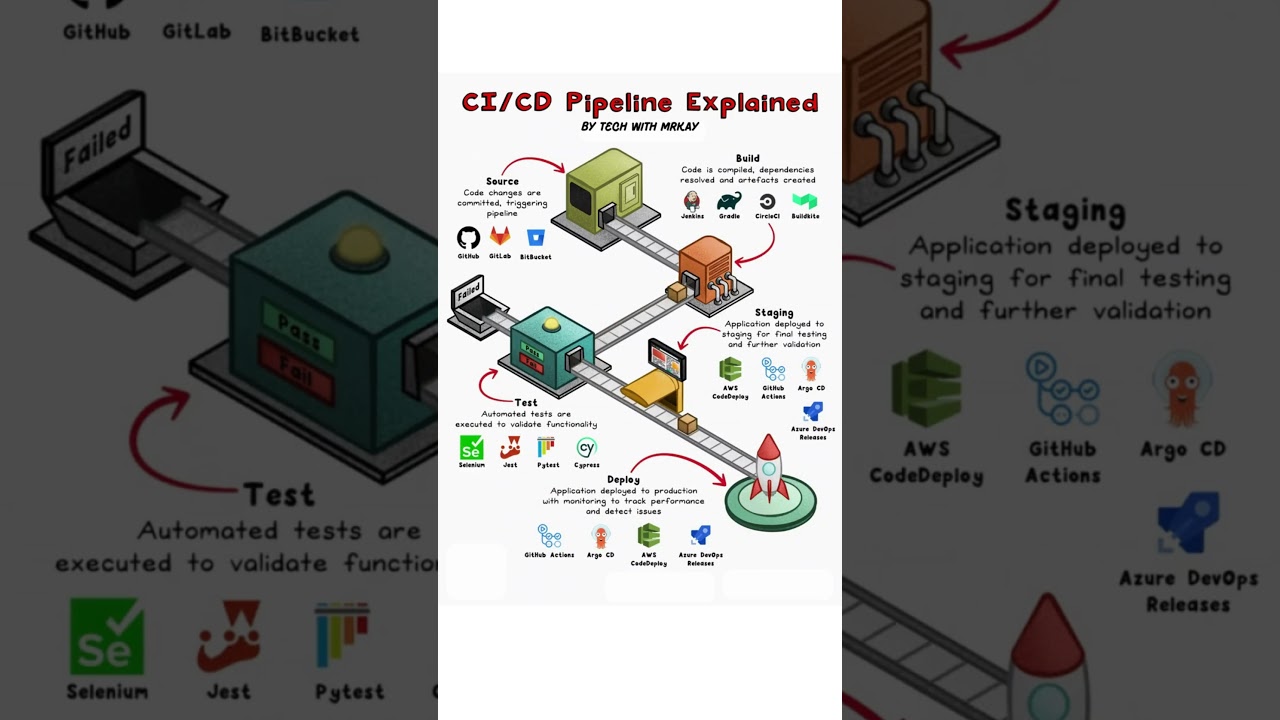 CI/CD Pipeline Explained | DevOps Basics