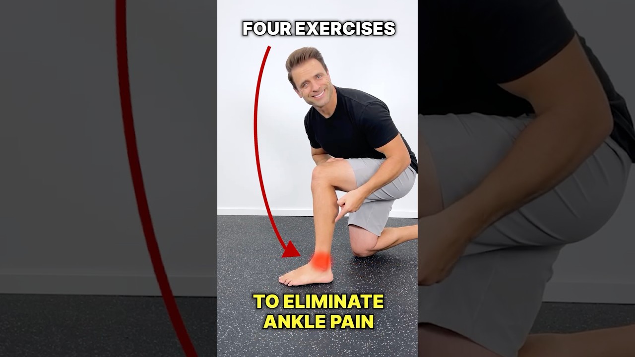 Fix Your Ankle Pain! [Stretches and Exercises For Ankle Pain Relief]