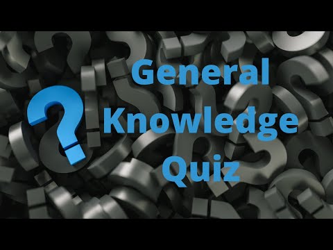 General Knowledge Quiz Trivia With Questions And Answers in English Quiz Trivia/Test/Quiz Online #5