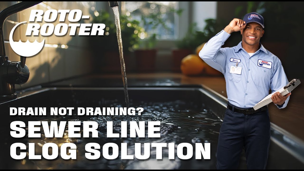 Drains Not Draining? Sewer Line Clog Solutions | Roto-Rooter