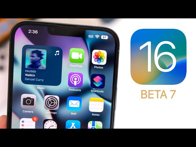 iOS 16 beta 7: iOS 16 getting closer to final release, new features ...