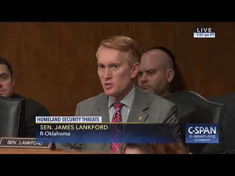 Senator Lankford Talks Election Security, Border Security at Homeland Security Hearing