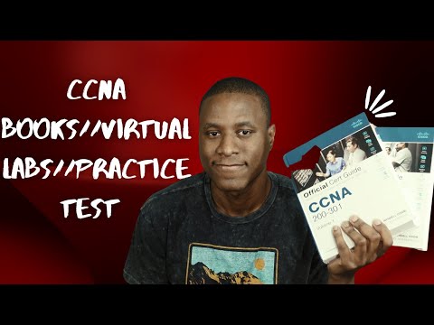 CCNA Books//Virtual Labs//Practice Test I'm Using to Get Ready