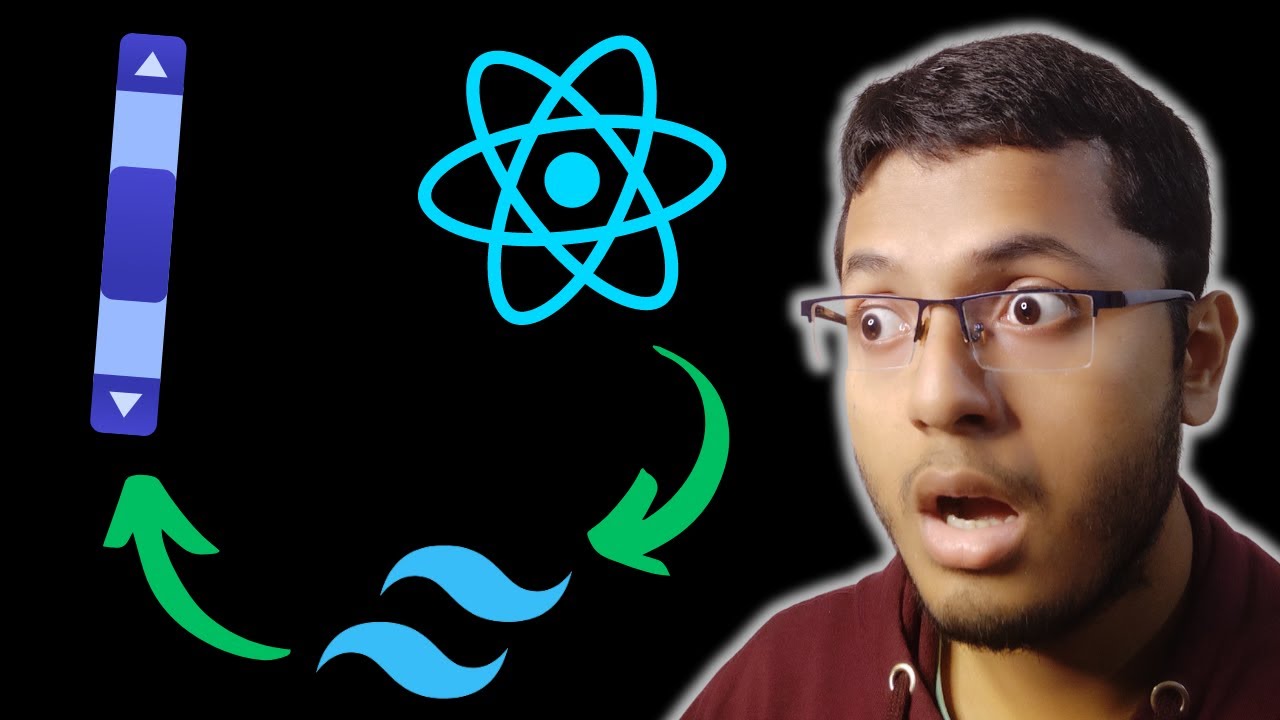 Make a Custom scrollbar using Tailwind + React (very easy)