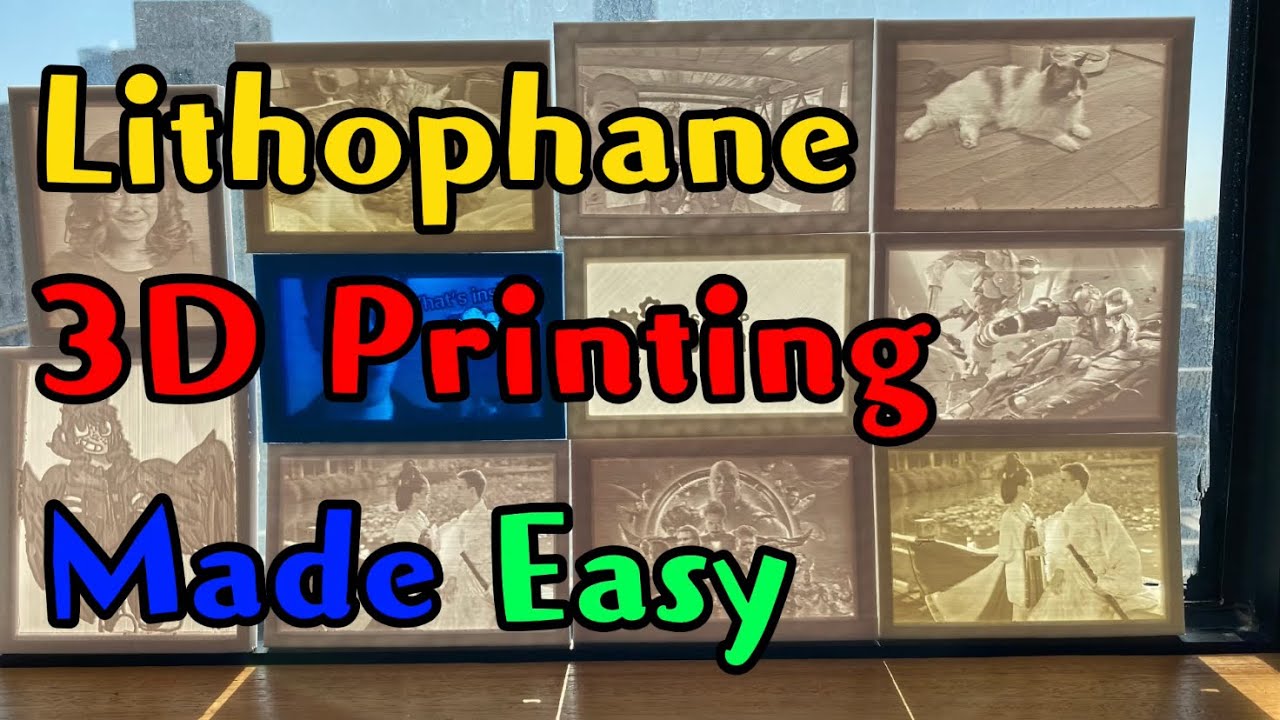 Beginner’s Guide to 3D printing Lithophanes (Also tips and Tricks!)