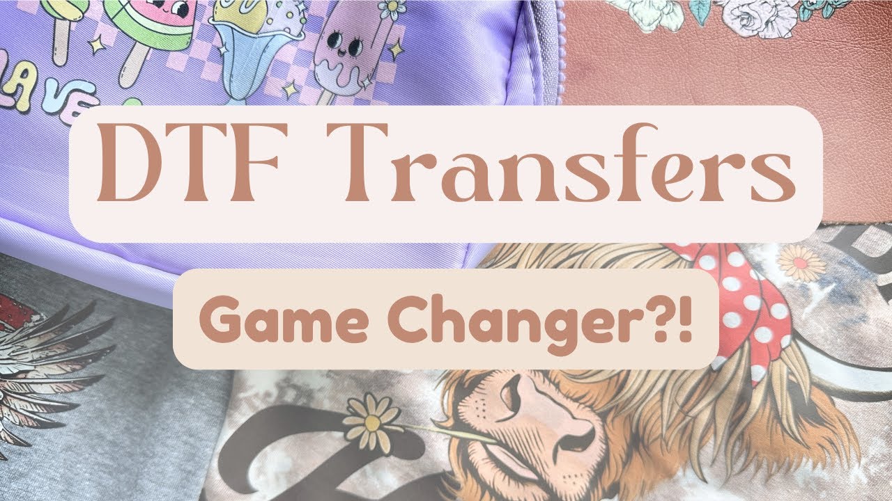 You Won't Believe How EASY DTF Transfer is for Creating Custom Tees!