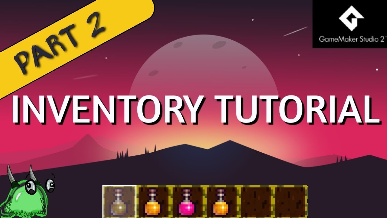GameMaker Studio 2: Inventory Tutorial Part 2