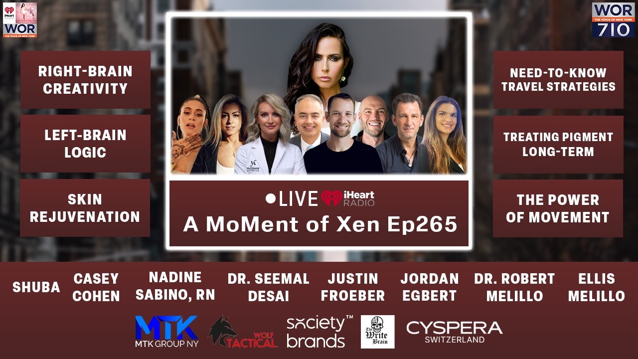 A Moment of Xen Ep265 Live iHeart Radio Show / 710 WOR The Voice of New York