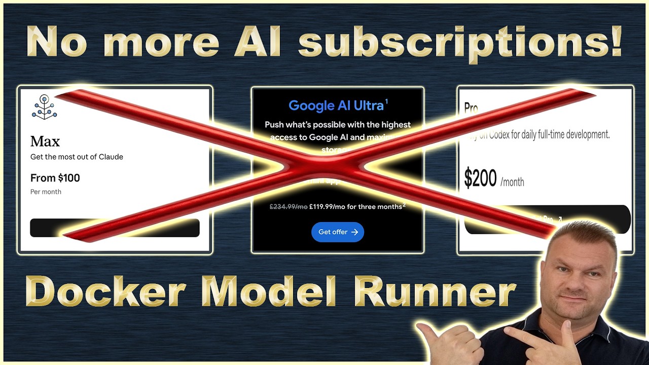 Local LLM with Docker Model Runner is Free and easy to run! No more subscriptions!