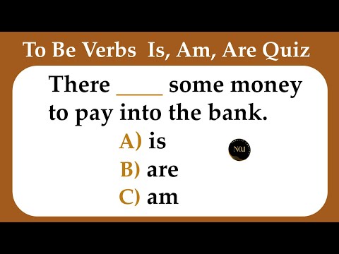 A fi Testul verbelor | Este, Sunt, Sunt | Test de gramatică engleză | No.1 engleză de calitate