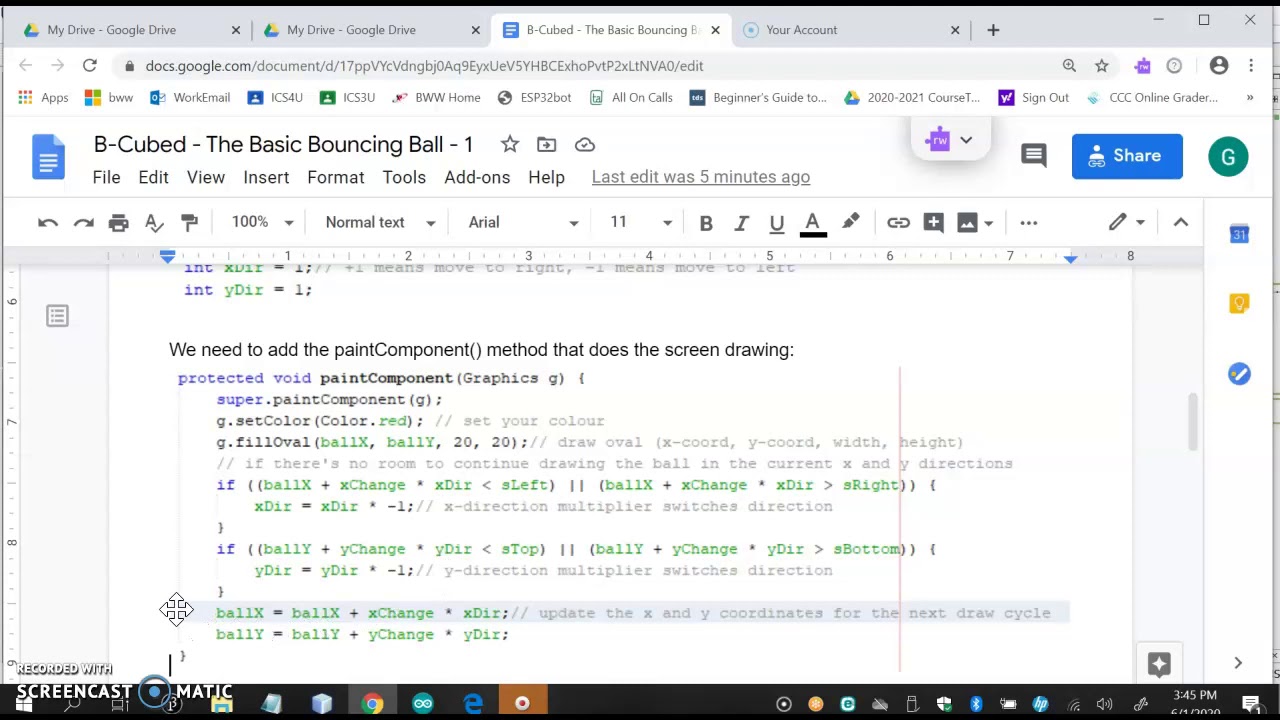 Bouncing Ball 1 Demo