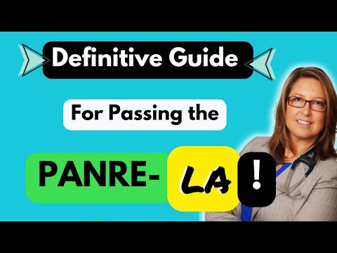 Ultimate Guide to the PANRE-LA! Watch and learn how to master this exam!