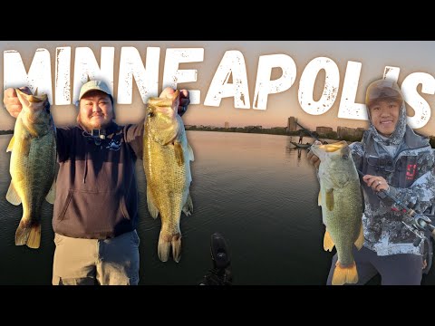 Fishing in the City of Minneapolis, MN (Lake Calhoun/ Bde Maka Ska)