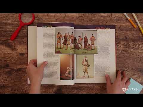 Apologia's K-8 Homeschool Bible Curriculum The Word in Motion: Old Testament- Textbook Flip-Through